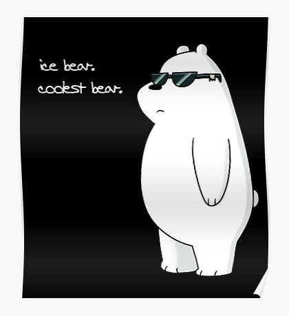 Ice Bear Wbb Posters | Redbubble