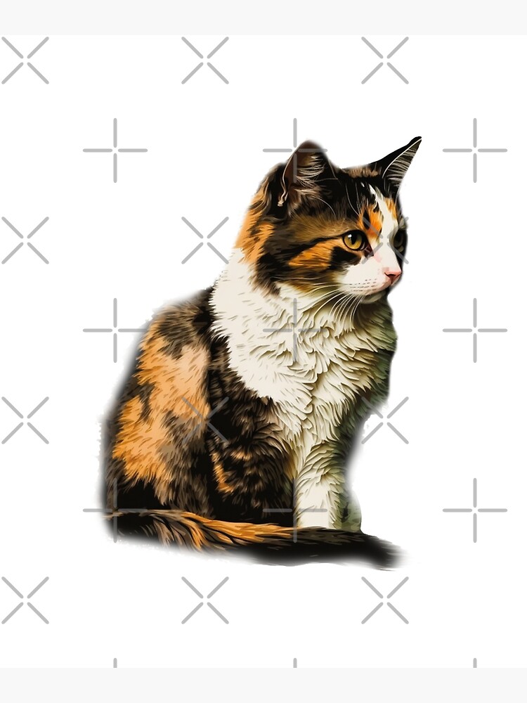 Calico Cat Premium Matte Vertical Poster sold by Chris Thomas | SKU ...