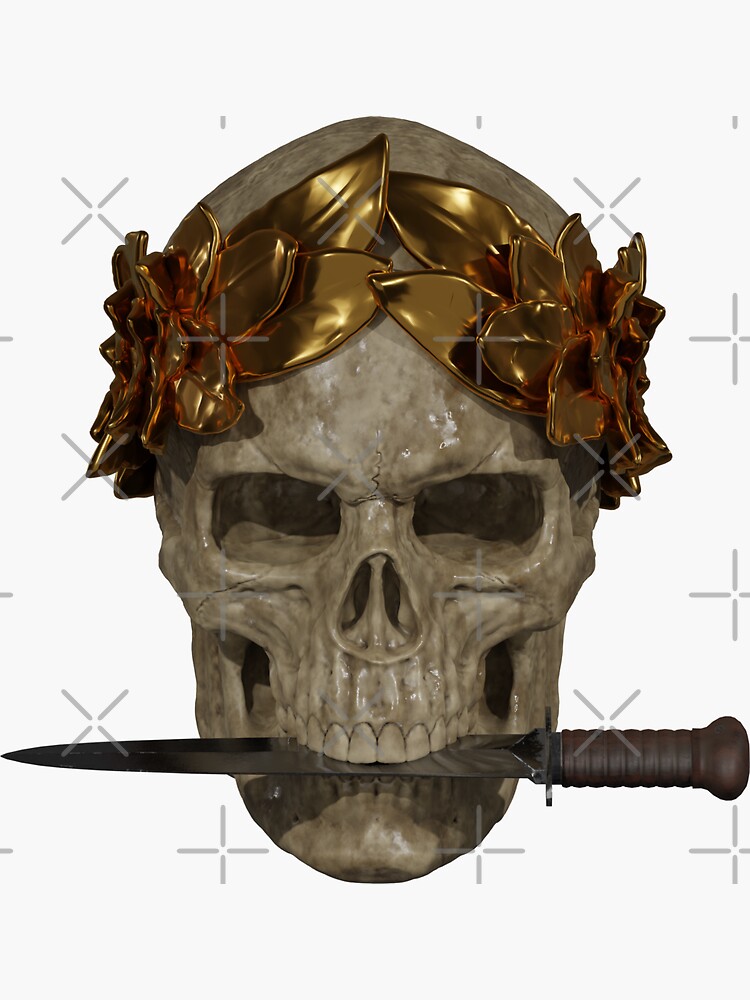 "Arditi Soldier Skull WWI" Sticker for Sale by etos-ars | Redbubble