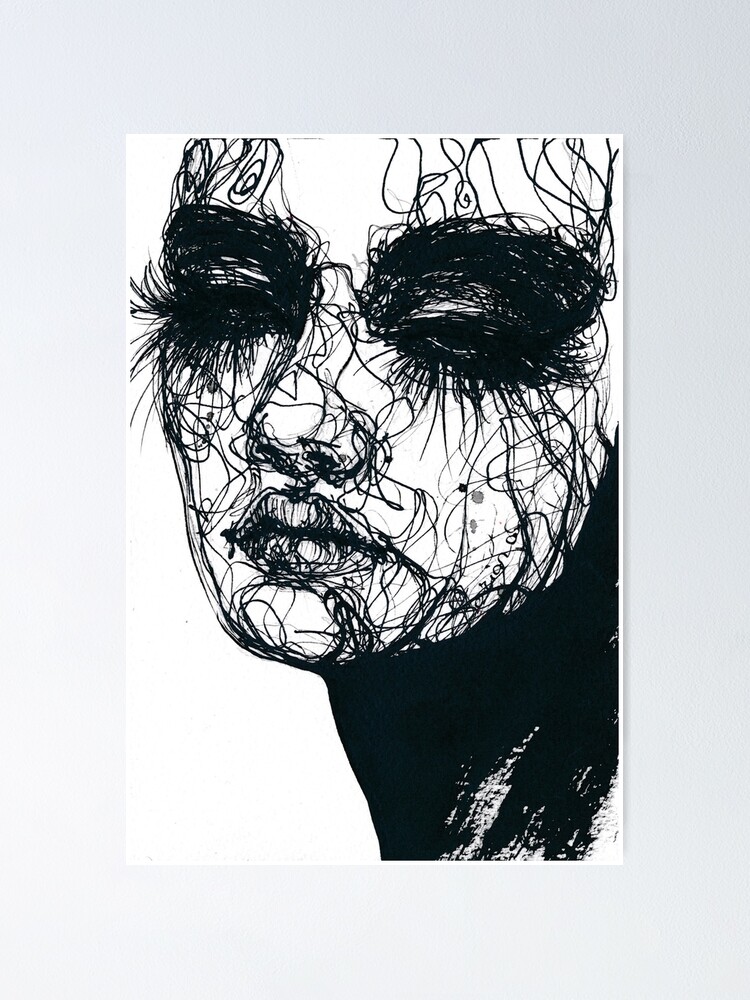 "All Black" Poster by doriana | Redbubble