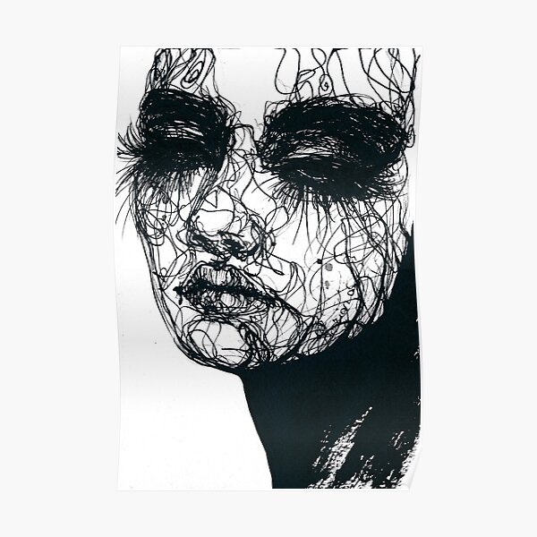 "All Black" Poster by doriana | Redbubble