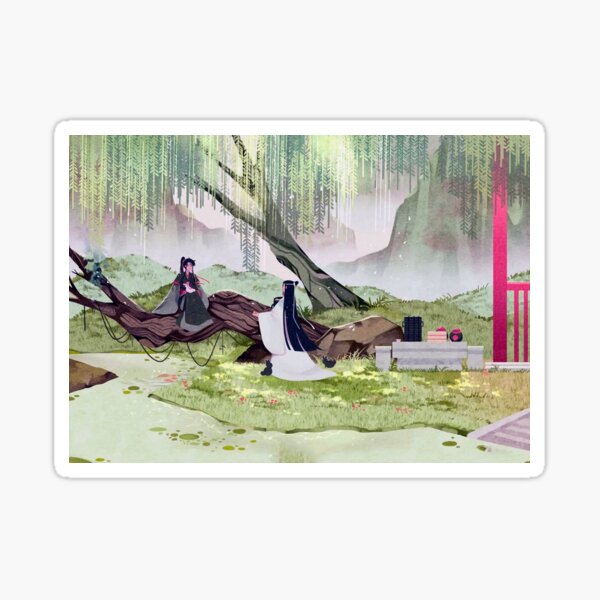 "WangXian The Untamed" Sticker for Sale by XArex-XAn | Redbubble