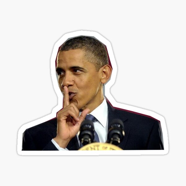 "Obama Meme" Sticker by outdancing | Redbubble
