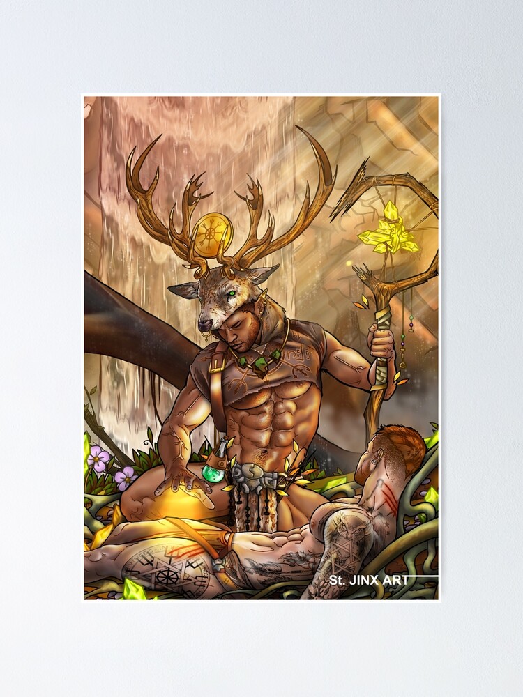 "The Druid" Poster for Sale by St-Jinx | Redbubble