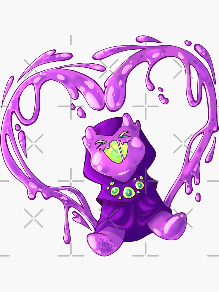 "JRWI Riptide Goobleck Heart" Sticker for Sale by Nano-Blurz | Redbubble