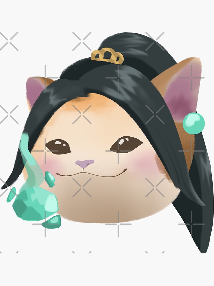 "Healer Cat" Sticker for Sale by Honeydew-milkT | Redbubble