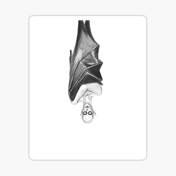 "Vampire Bat" Sticker for Sale by mttwood | Redbubble
