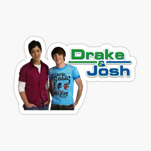 "Drake and Josh" Sticker for Sale by clairechesnut | Redbubble