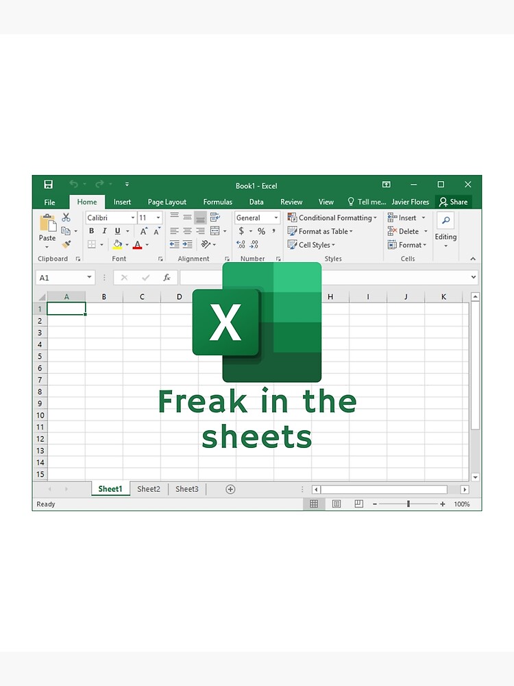 Freak in the sheets excel family Premium Matte Vertical Poster sold by ...