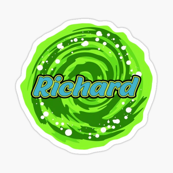 "Rick and Morty richard" Sticker for Sale by rowaashekd | Redbubble