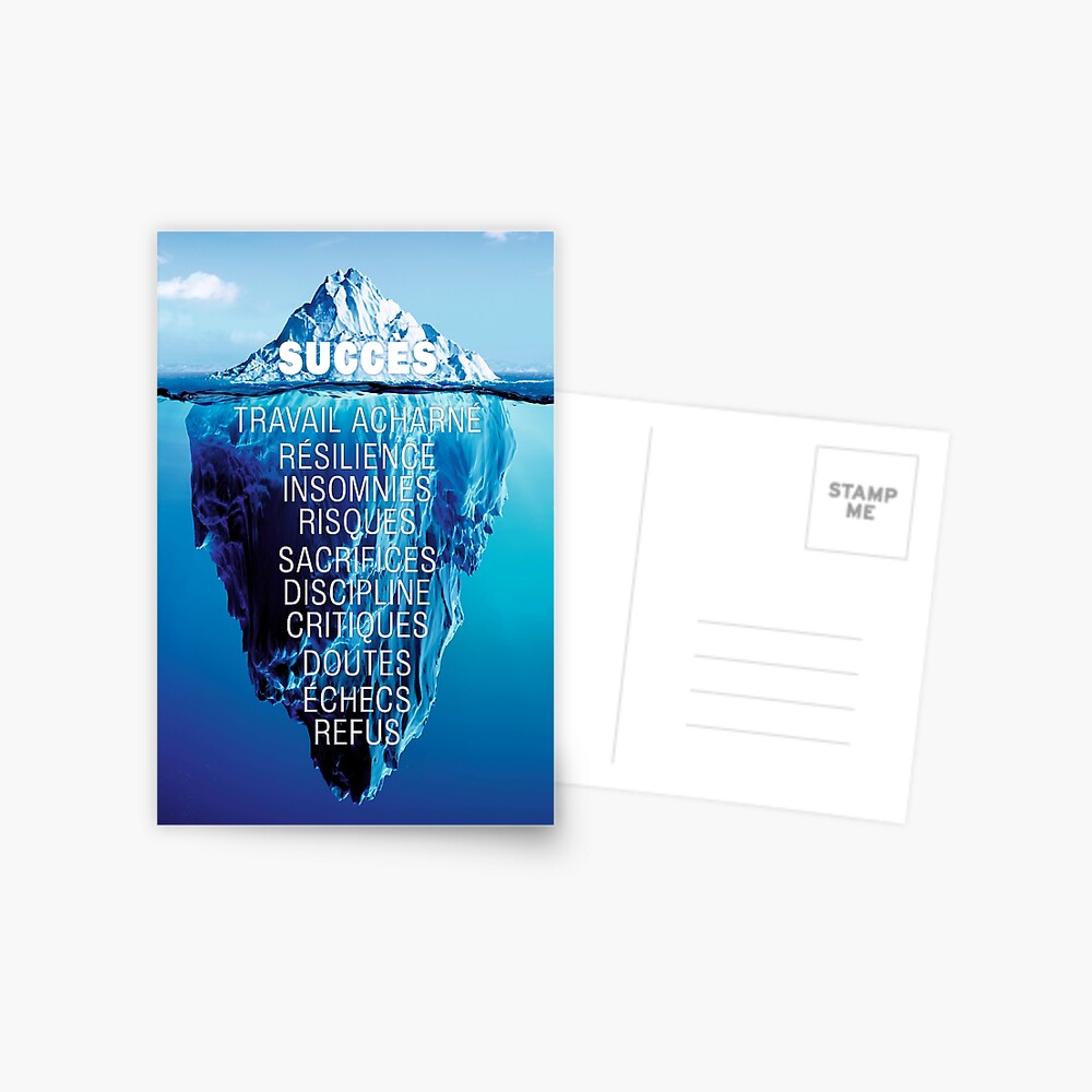 "Iceberg Success" Poster by pixelidea | Redbubble