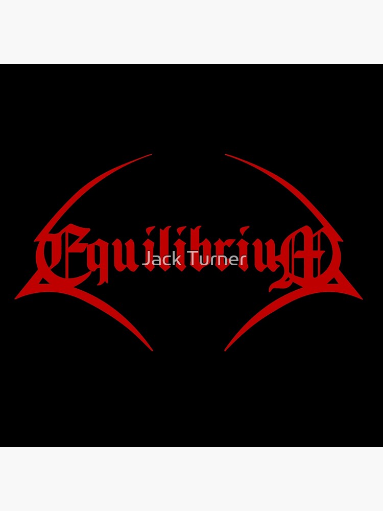 "Equilibrium Band Logo" Poster by DogBuggies | Redbubble