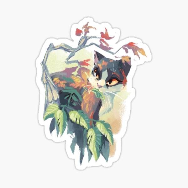 "spottedleaf" Sticker for Sale by sneakylittlebee | Redbubble