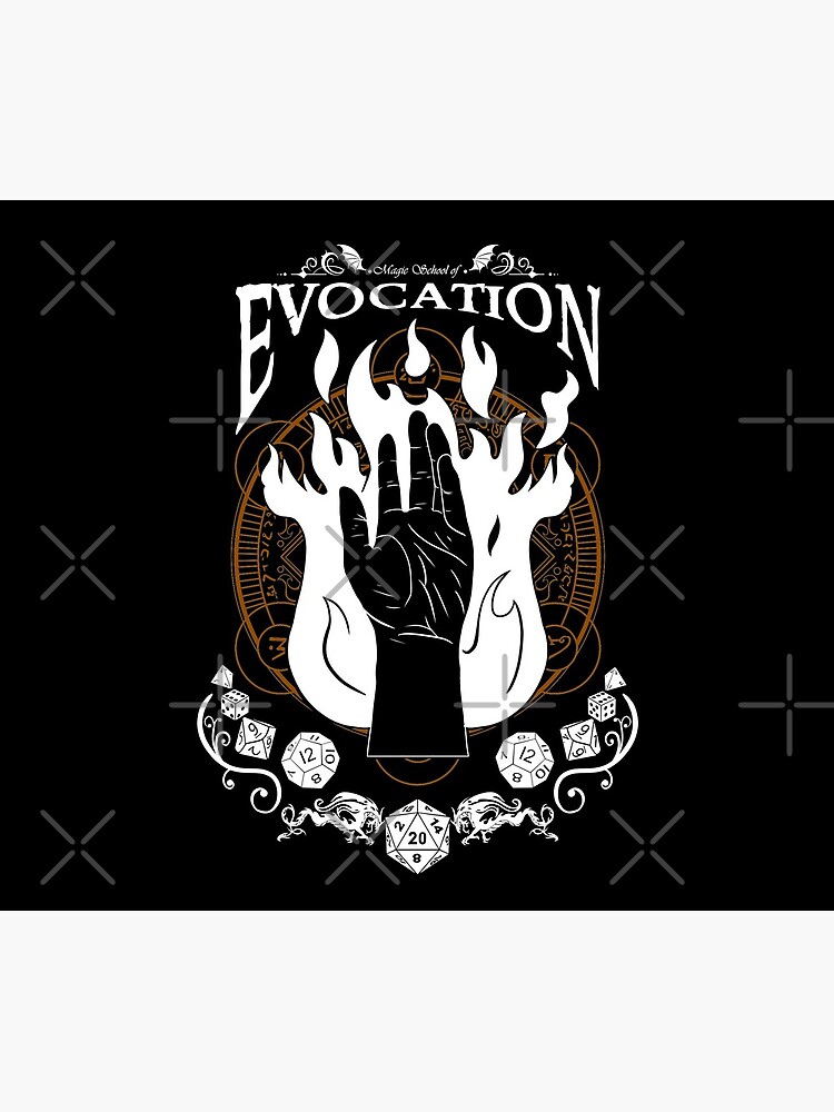 "Evocation - RPG Magic School Series : White" Travel Mug by Milmino ...