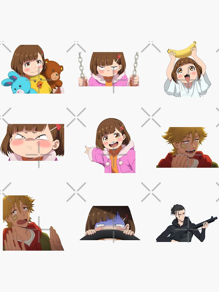 " Buddy Daddies Anime Sticker PACK" Sticker for Sale by youssef-ezz ...