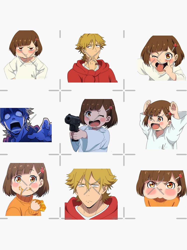 " Buddy Daddies Anime Sticker PACK" Sticker for Sale by youssef-ezz ...