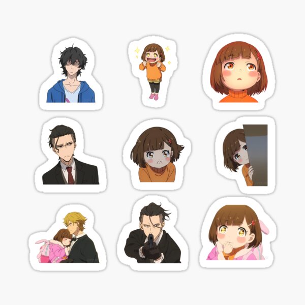 "Buddy Daddies Anime Sticker PACK" Sticker for Sale by youssef-ezz ...