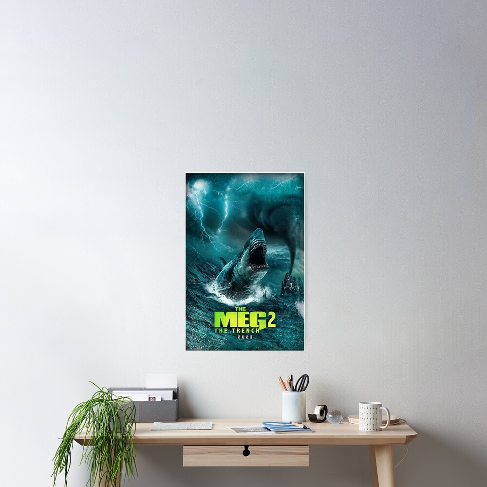"Meg 2: The Trench" Poster for Sale by cahillarmando | Redbubble