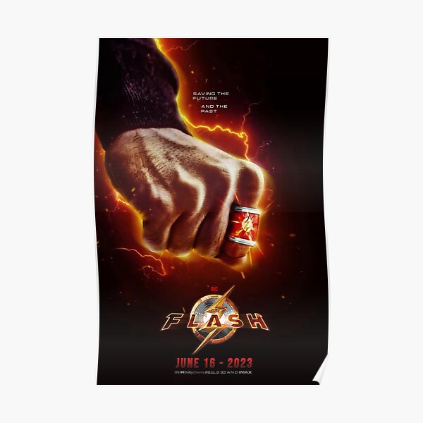 "The Flash 2023" Poster for Sale by cahillarmando | Redbubble