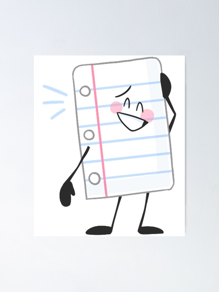 "paper (inanimate insanity) " Poster for Sale by PaintedTrash | Redbubble