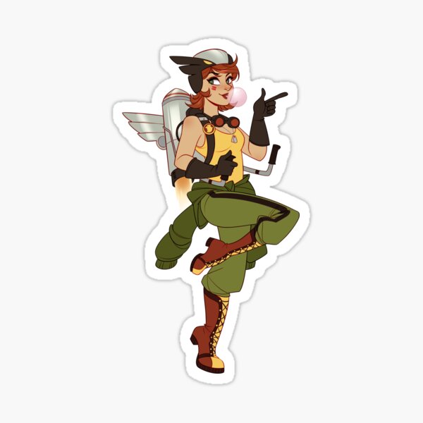 "Hawk" Sticker by tinymintywolf | Redbubble