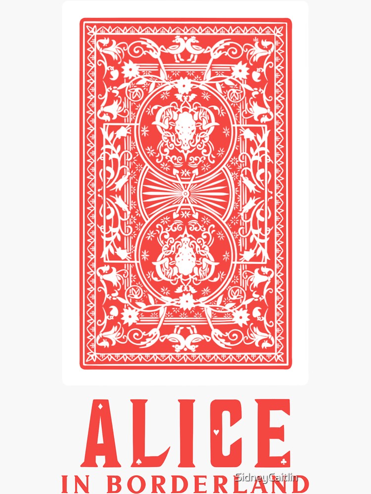 "Copy of Playing Card - Alice in Borderland - Style 2" Sticker for Sale ...