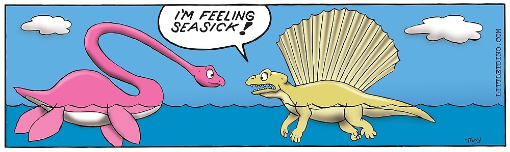 "Feeling seasick!" by wickedcartoons | Redbubble
