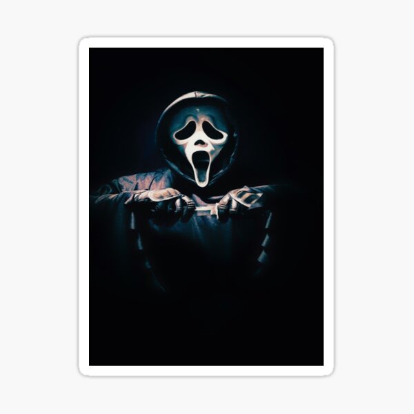 "Ghost face" Sticker by LoveyDesign | Redbubble