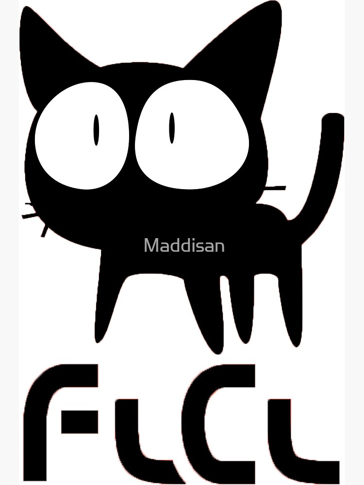 "FlCL CAT" Poster by Maddisan | Redbubble
