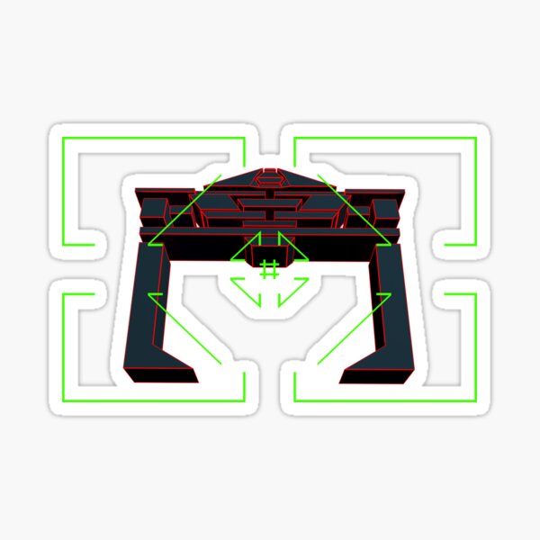 "Tron Tank HUD" Sticker for Sale by CCCDesign | Redbubble