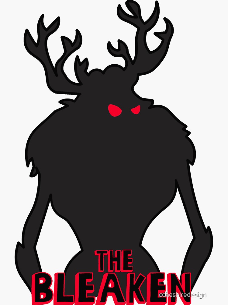 "The Bleaken That Stole Christmas" Sticker by ccheshiredesign | Redbubble