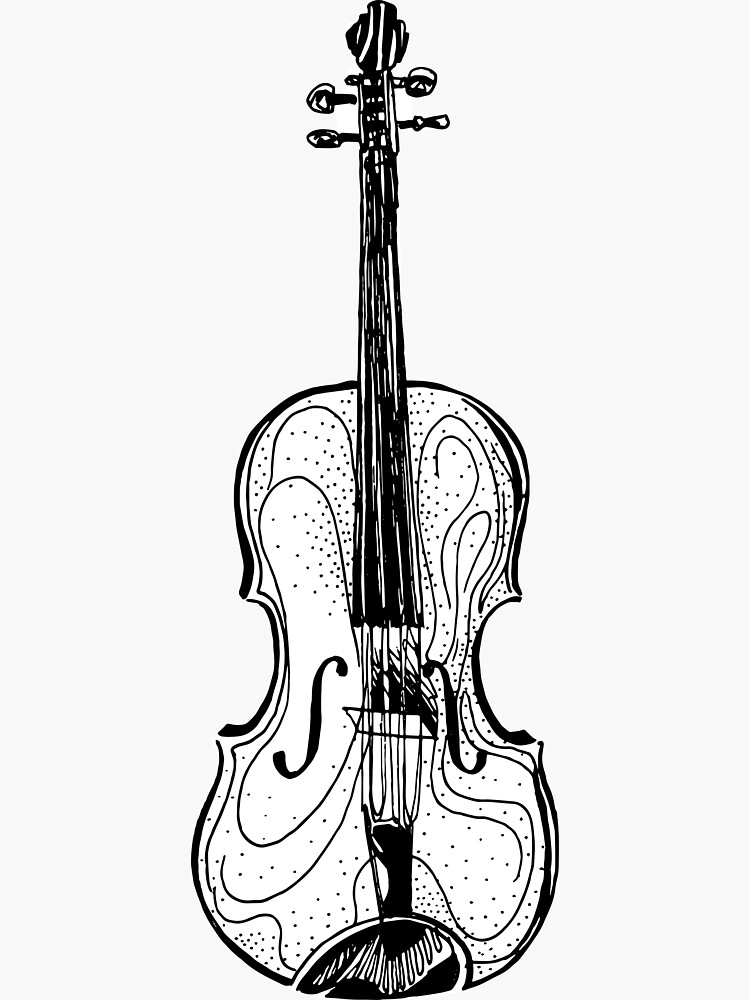 "Viola" Sticker for Sale by KSkov | Redbubble