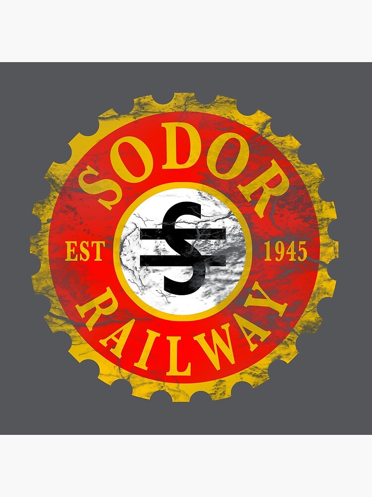 "Sodor Railway Logo - Distressed" Throw Pillow for Sale by casiel1969 ...