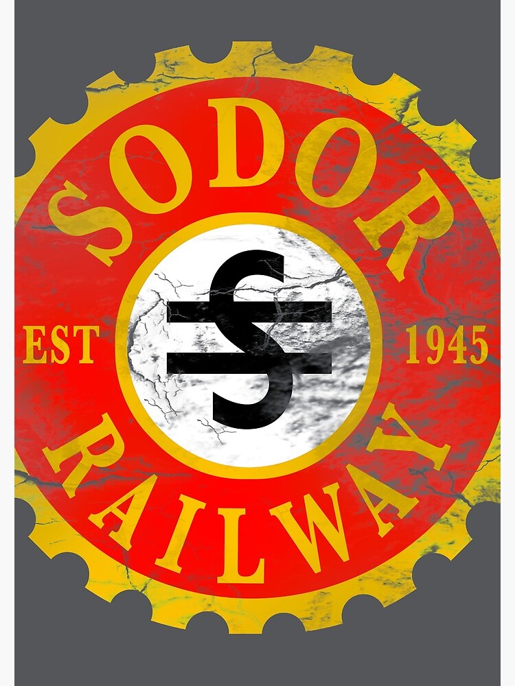 "Sodor Railway Logo - Distressed" Spiral Notebook by casiel1969 | Redbubble