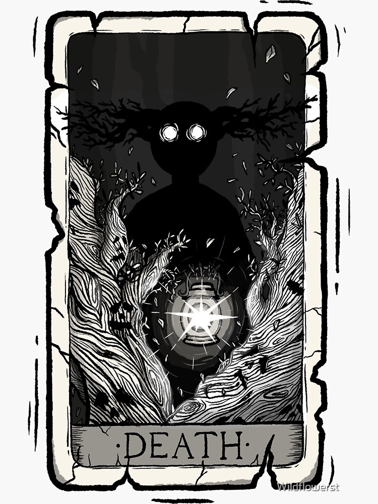 "Over The Garden Wall | Tarot Cards | The Beast | Wiccan" Sticker for ...