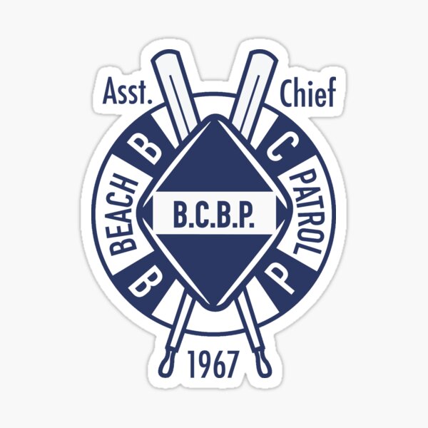 "Custom BCBP Asst. Chief" Sticker by graceemig | Redbubble