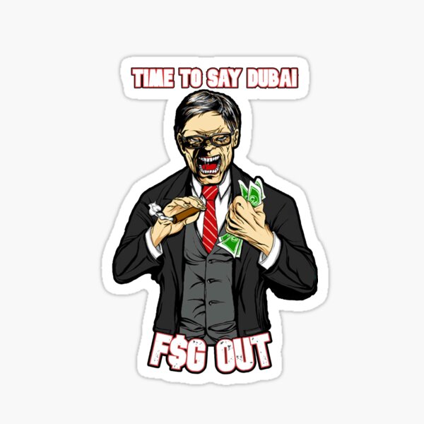 "Time to say Dubai - FSG OUT" Sticker for Sale by SDDESIGNS2020 | Redbubble