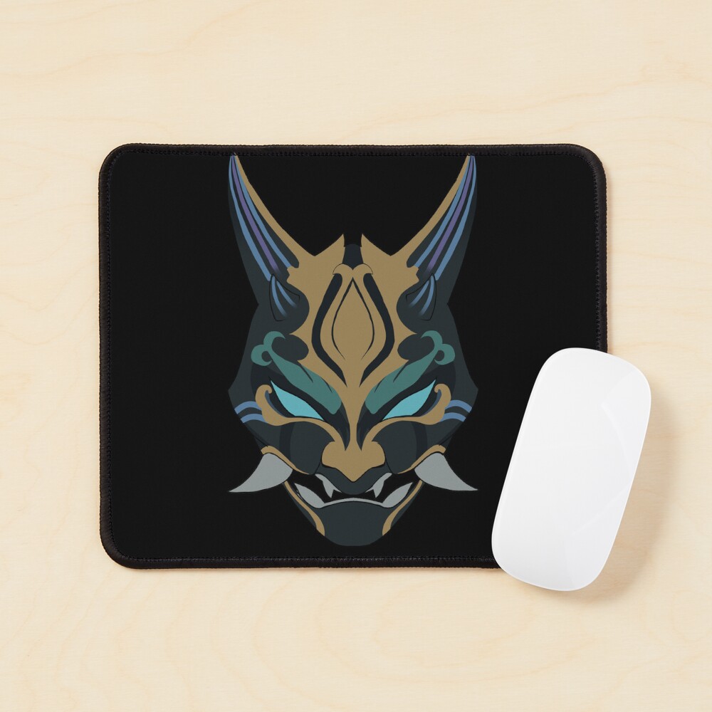 "Xiao Mask from Genshin Impact (no effects)" Sticker for Sale by ...