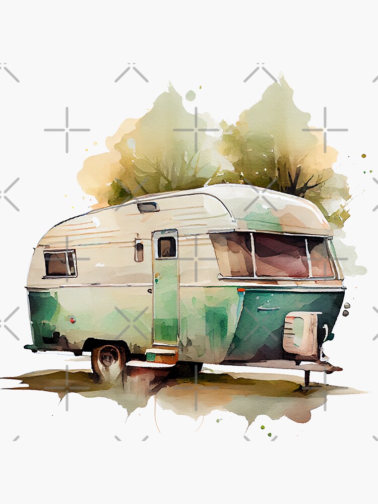 "Camper Life" Sticker by Paninato | Redbubble