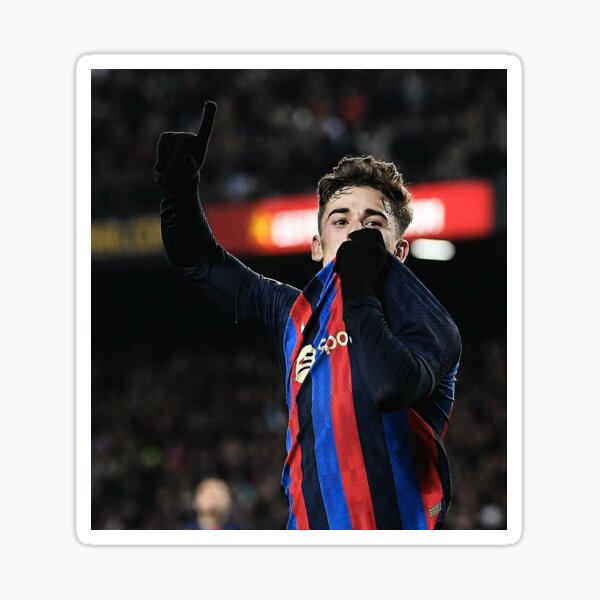 "Pablo Gavi FCB" Sticker by Zakariaamechraa | Redbubble