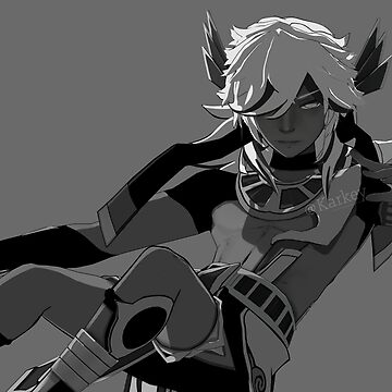 "Cyno with no hat from Genshin Impact Fanart - Mihoyo " Sticker by ...