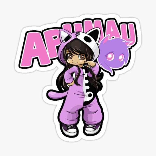 "aphmau_23" Sticker for Sale by SweetVaidehi365 | Redbubble