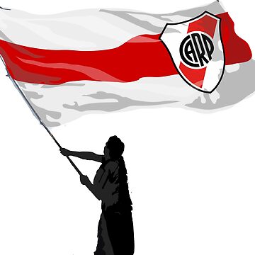 "river plate argentina flag" Sticker by Jonaplazas | Redbubble