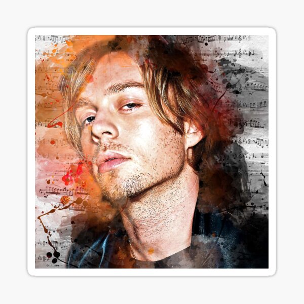 "darren hayes art" Sticker for Sale by granobelred | Redbubble