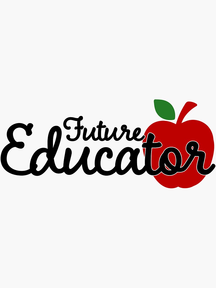 "Future Educator" Sticker for Sale by megnance27 | Redbubble