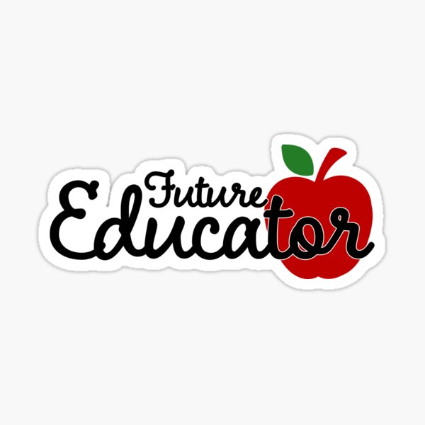 "Future Educator" Sticker for Sale by megnance27 | Redbubble