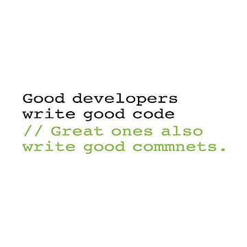 "Good Developers Write Good Code STICKERS" Sticker for Sale by KeepOnCoding | Redbubble
