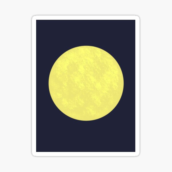"Super Moon Night" Sticker for Sale by thewishdesigns | Redbubble
