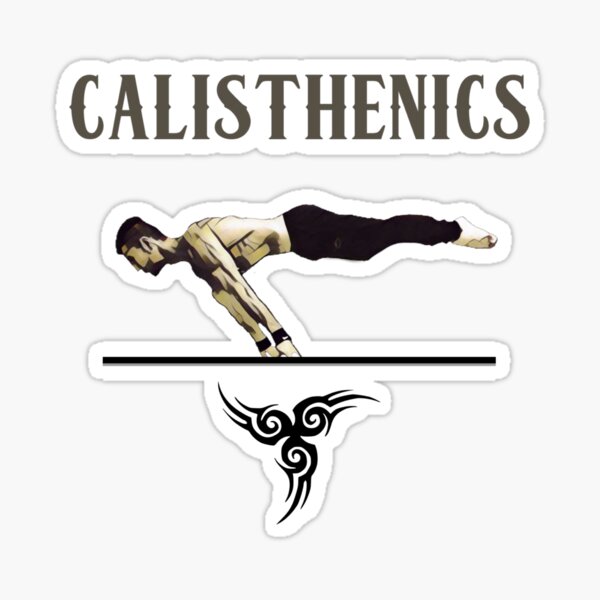 Pegatina «Calisthenics atleta Camisa de diseño» de Stefanoprince84 ...