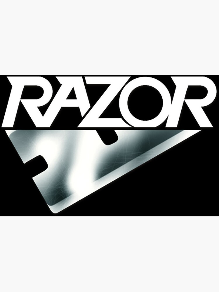 Razor Band Logo Razor Logo 1" Pin